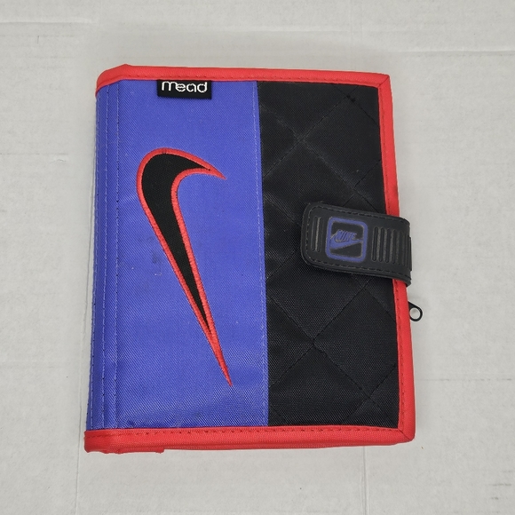 Nike | Office | Vintage Vtg 995 Nike Mead Small 6 Ring Binder Planner ...